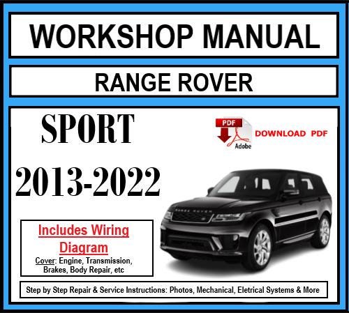 Workshop Manual [Range Rover Sport] 2013-2022 – CarWorkshopManual
